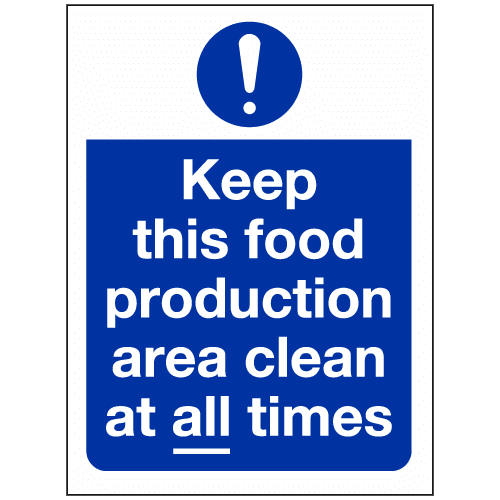 Hygiene and Catering Signs – Safety Sign Warehouse