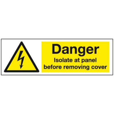 Electrical Signs – Safety Sign Warehouse