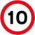 20 mph Speed limit sign – diag 670.20 – Safety Sign Warehouse