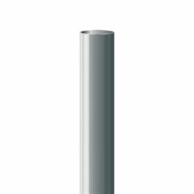 76mm Diameter Grey powder coated aluminium post – Safety Sign Warehouse