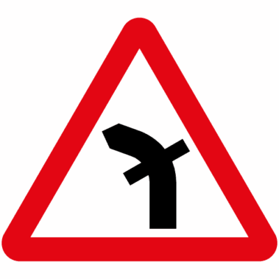 Cycle Route Ahead Sign – Ref: diag 950 – Safety Sign Warehouse