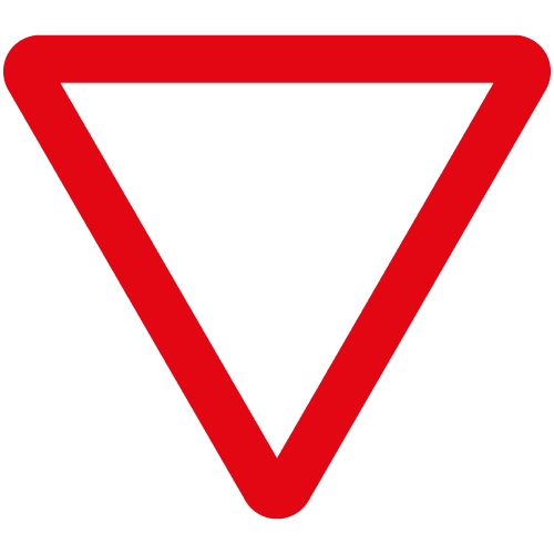 Staggered Junction Priority Left Ahead Sign – Ref: diag 507.1v2 ...