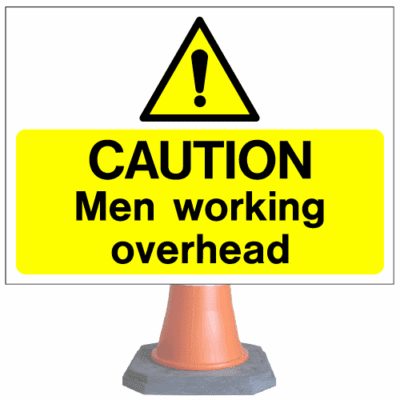 No Entry cone sign – cns 836 (cone sold separately) – Safety Sign Warehouse