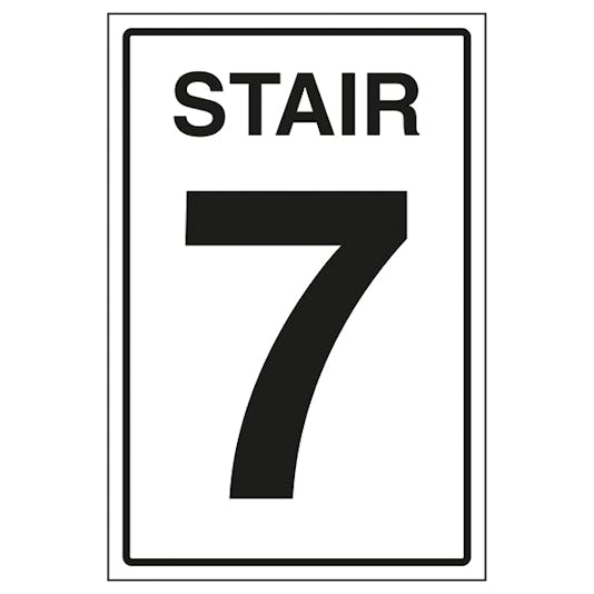 Stair Level A sign- Ref: st22 – Safety Sign Warehouse