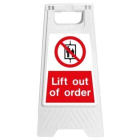 Lift Out Of Order sign – Ref: w894 – Safety Sign Warehouse